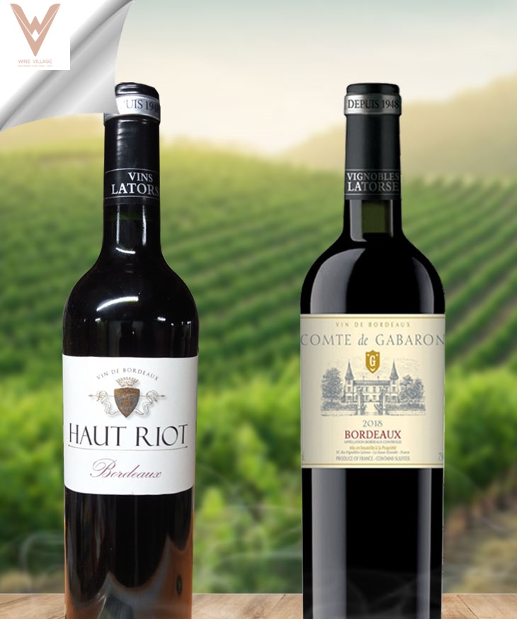 Rượu vang Comte De Gabaron Bordeaux