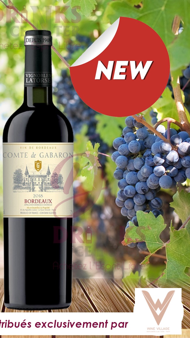Rượu vang Comte De Gabaron Bordeaux